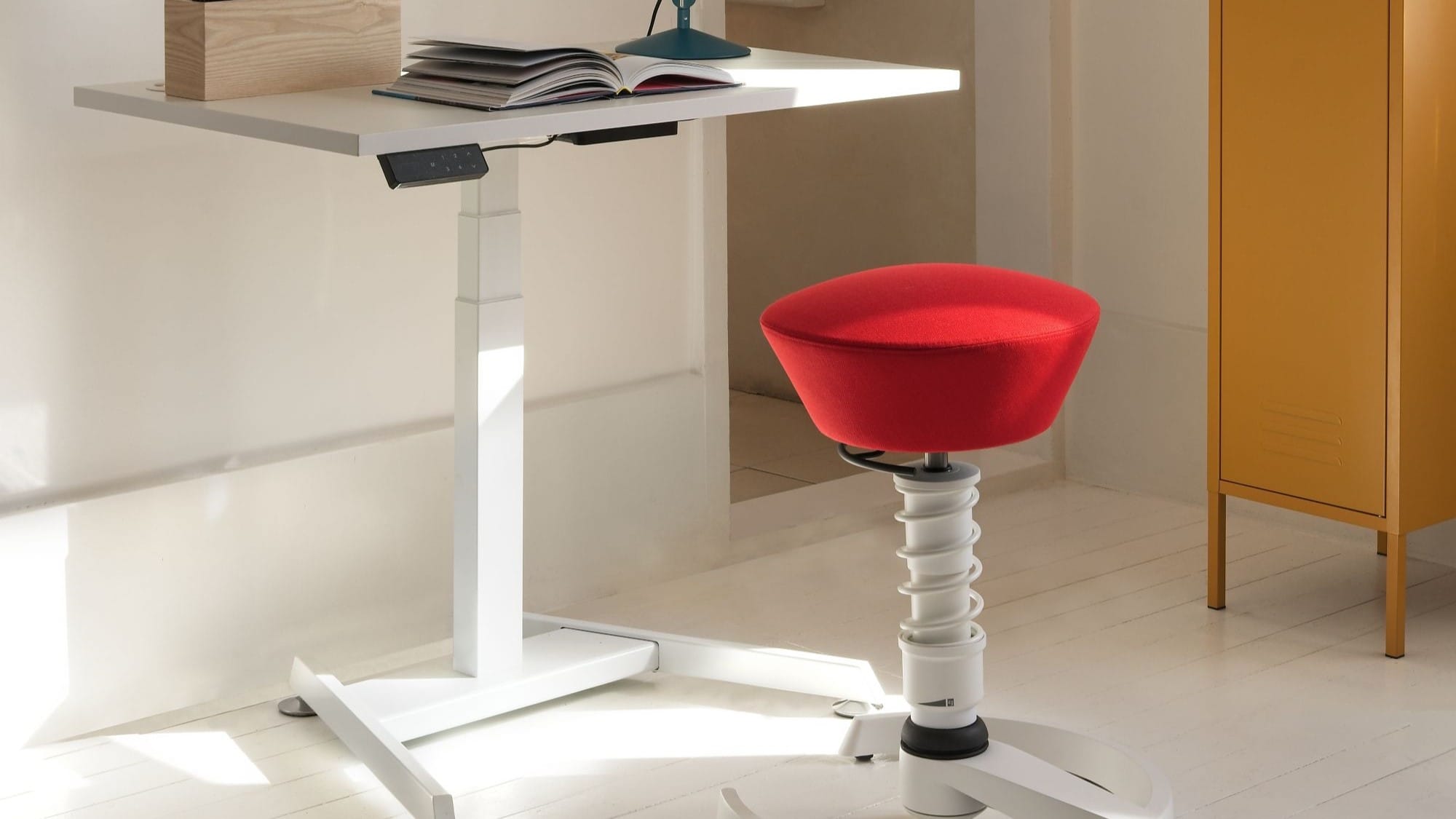 BIA Compact Sit Stand Desks In Stock - Back in Action