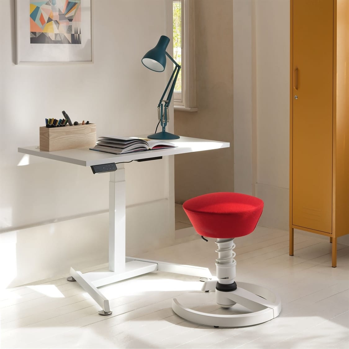 BIA Compact Sit Stand Desks In Stock - Back in Action